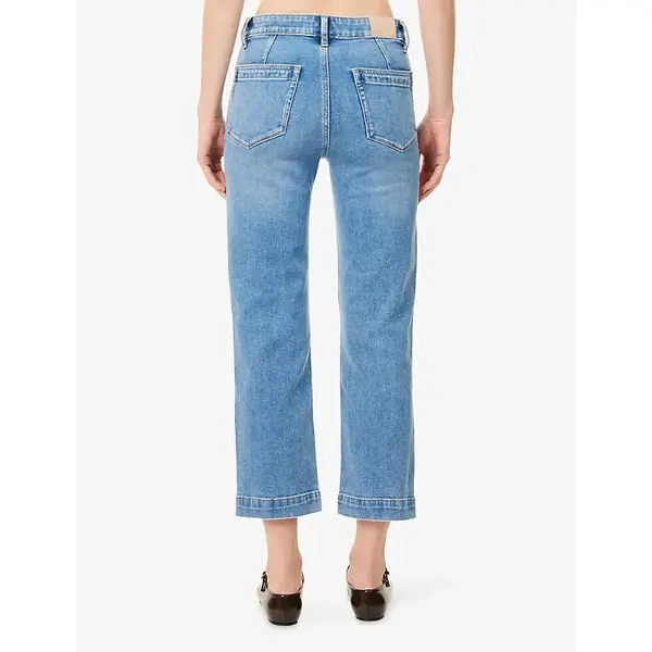 Paige Quincy Ankle Cotton Denim Jeans
