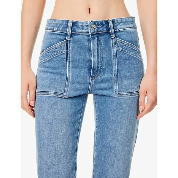 Paige Quincy Ankle Cotton Denim Jeans