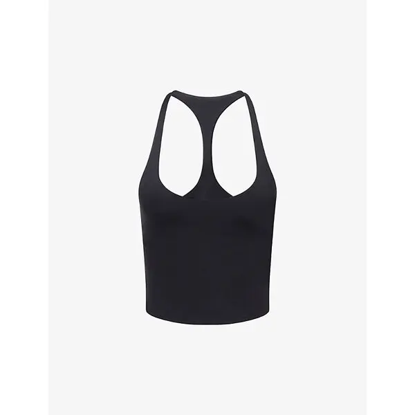 ADANOLA Ultimate Narrow Racer Back Tank Top - Black