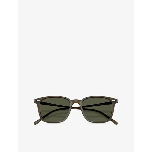 Oliver Spencer Ov5614su Laedin Square-frame Acetate Sunglasses
