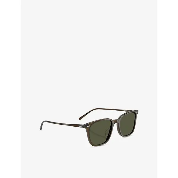 Oliver Spencer Ov5614su Laedin Square-frame Acetate Sunglasses
