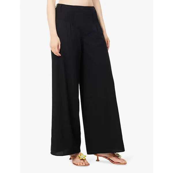 SIR. Beatrice Pintuck Cotton Trousers