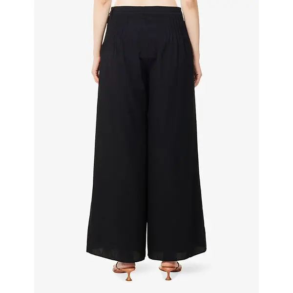 SIR. Beatrice Pintuck Cotton Trousers