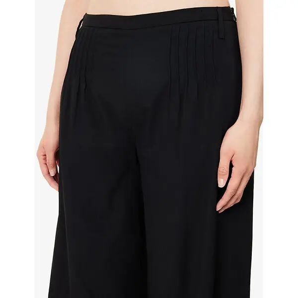 SIR. Beatrice Pintuck Cotton Trousers
