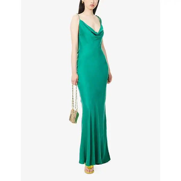 RAT AND BOA Ophelia Chained Maxi Gown