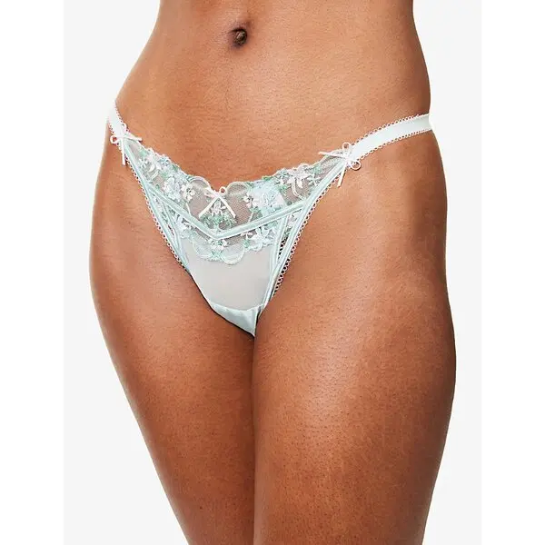 Lounge Mira G-string Floral Lace Thong