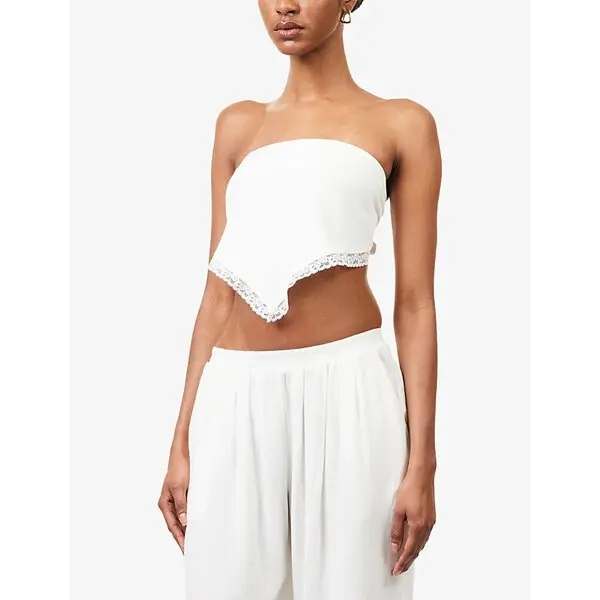 4TH & RECKLESS Sarah Scarf Woven Top