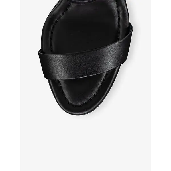 CHRISTIAN LOUBOUTIN Jane 85 Leather Sandals