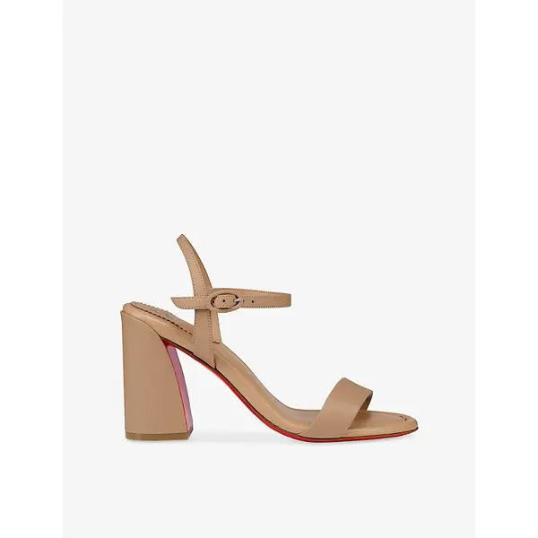 CHRISTIAN LOUBOUTIN Jane 85 Leather Sandals