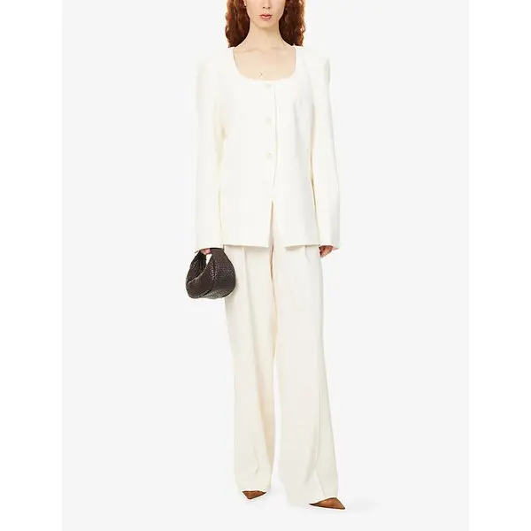 Paige Westin Wide-leg Woven Trousers