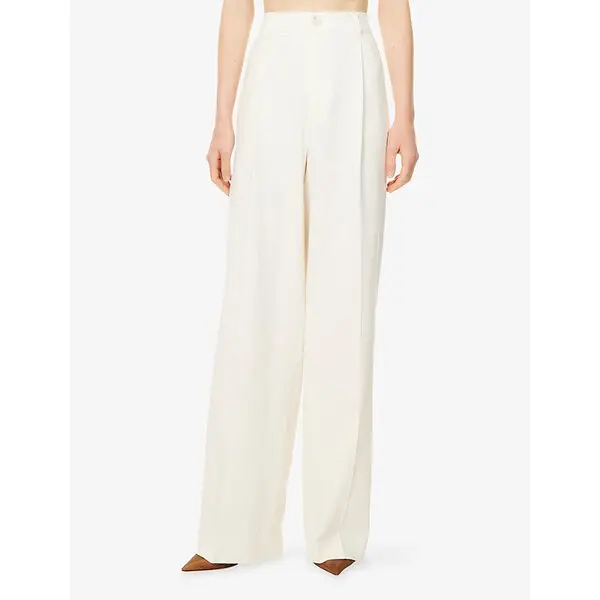 Paige Westin Wide-leg Woven Trousers
