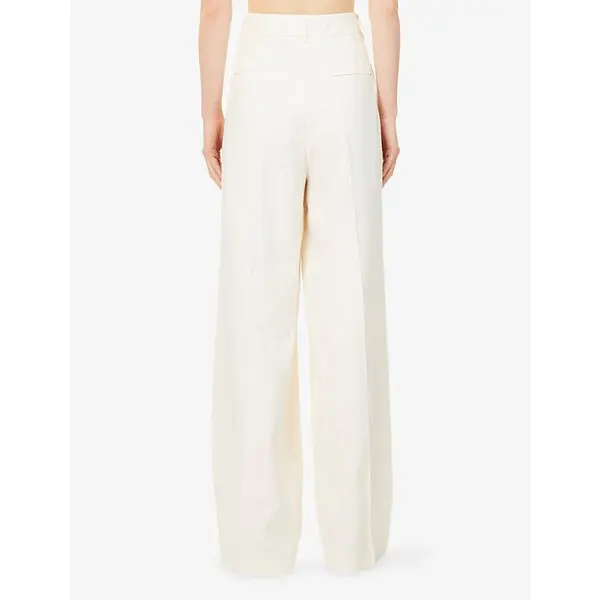 Paige Westin Wide-leg Woven Trousers