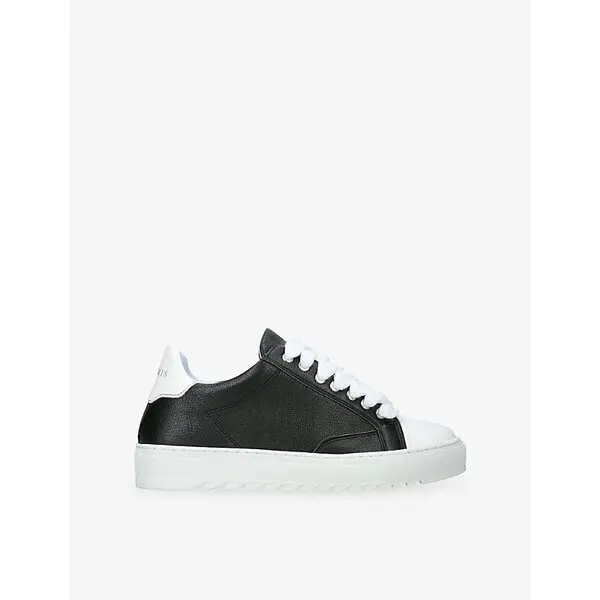 NUMERIS Atelier Leather Trainers - Black
