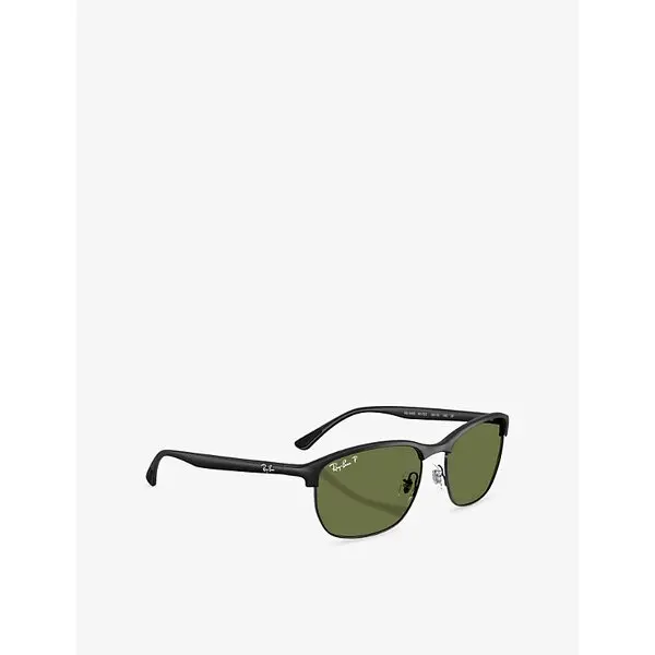 Ray-ban Rb4469 Square-frame Polarised Sunglasses