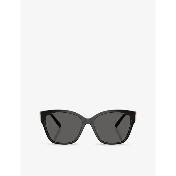 Tiffany & Co. Tf4254u Square-frame Acetate Sunglasses - Black