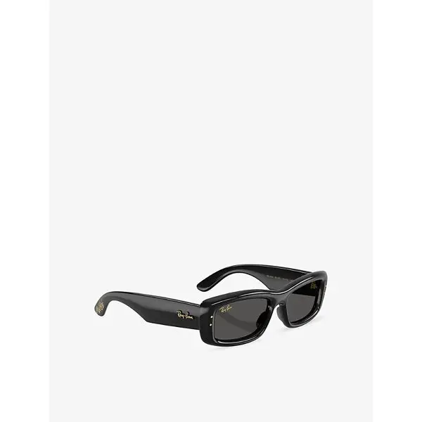 Ray-ban Rb4944 Rectangle-frame Acetate Sunglasses
