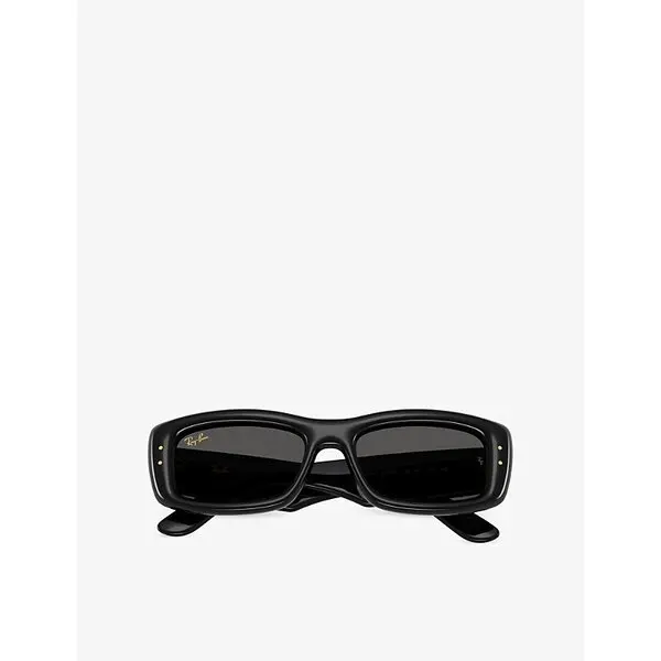 Ray-ban Rb4944 Rectangle-frame Acetate Sunglasses