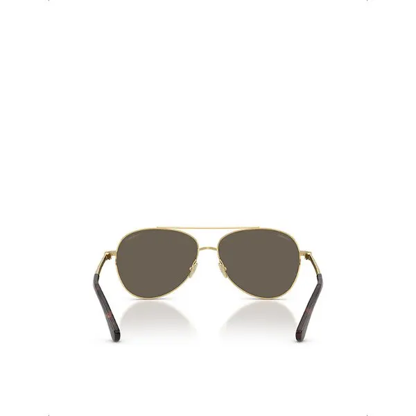 Chanel Ch4298h Pilot Metal Sunglasses