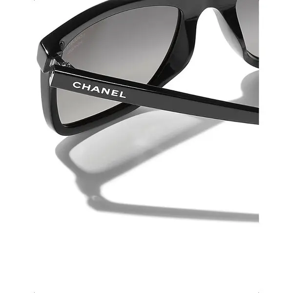Chanel Rectangular Acetate Sunglasses