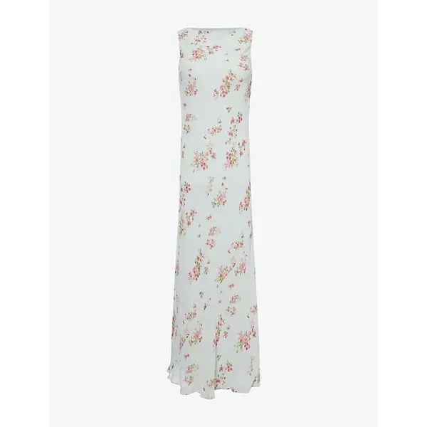 REFORMATION Prescott Floral Woven Maxi Dress - Dama