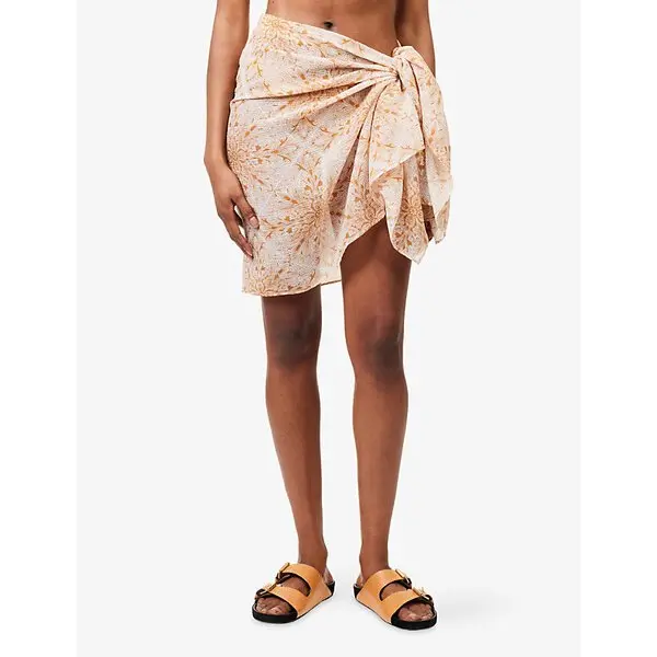 Heidi Klein Minori Cotton-silk Sarong