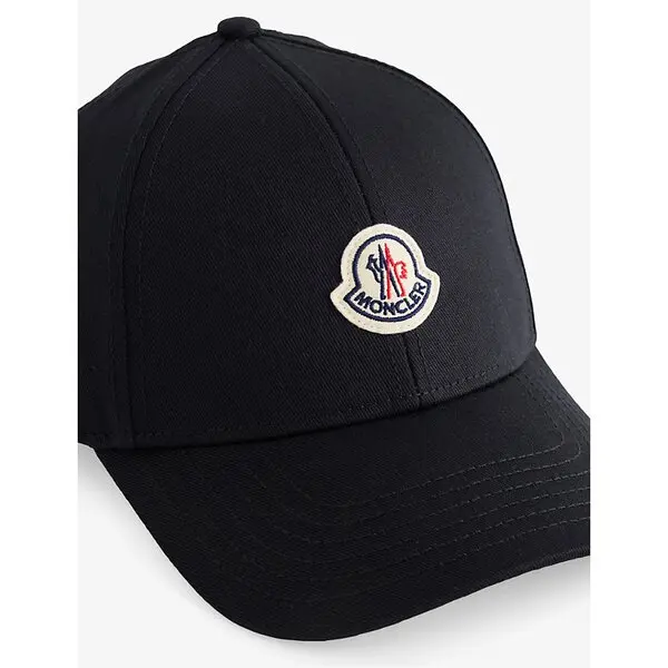 Moncler Cotton Baseball Cap With Logo