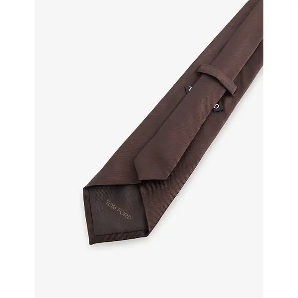 TOM FORD Jacquard Silk Tie
