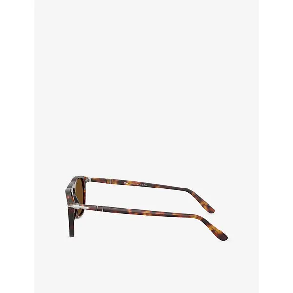 Persol Square-frame Acetate Sunglasses - Brown