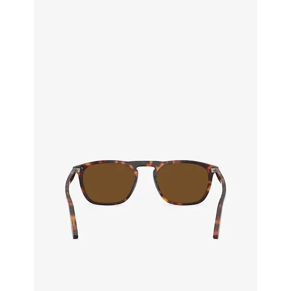 Persol Square-frame Acetate Sunglasses - Brown