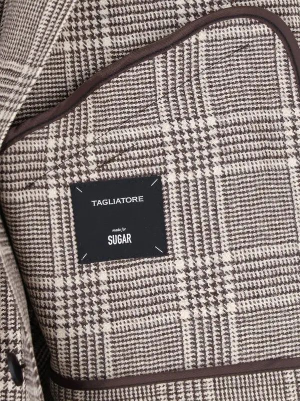 Balmain Virgin Wool Jacket - Brown