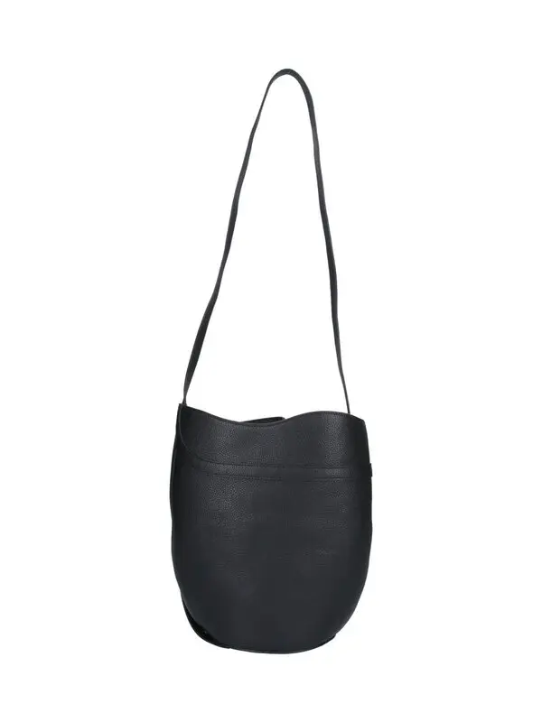 LIFFNER Bucket Bag "belted - Black