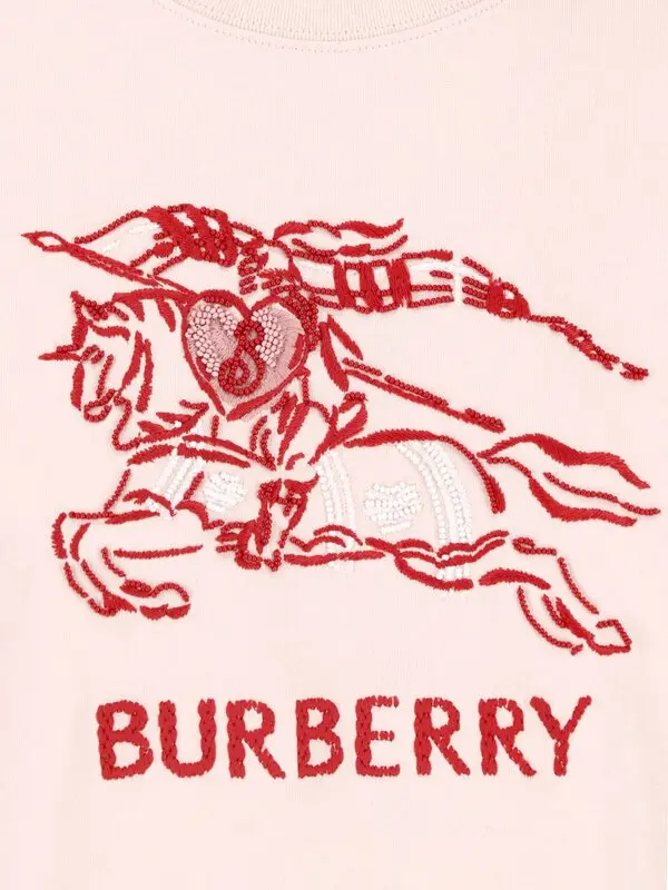 Burberry T-shirt Logo "ekd - Pink