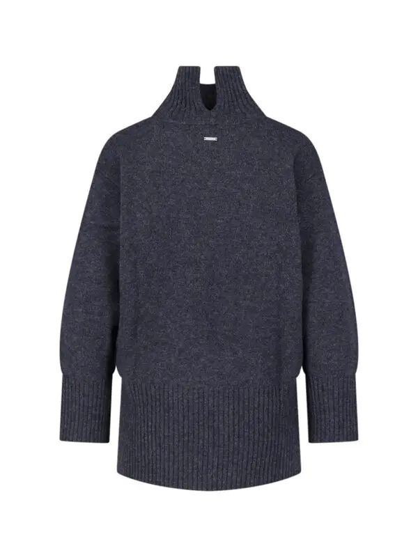 Rick Owens Drumohr Wool Sweater - Gray