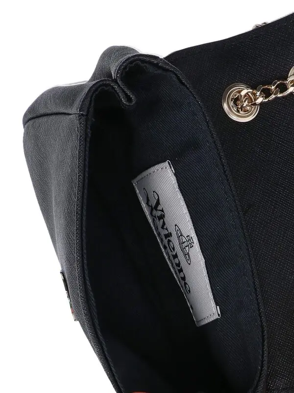 VIVIENNE WESTWOOD Orbit" Shoulder Bag With Metal Chain