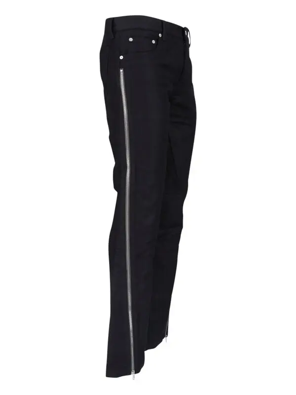 Rick Owens Straight Zip Jeans