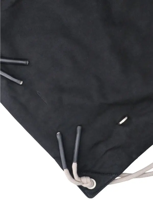 Rick Owens Backpack "drawstring - Black