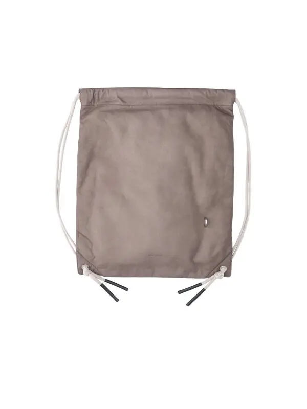 Rick Owens Drawstring Backpack - Brown