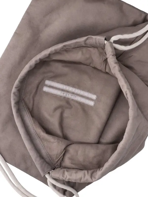Rick Owens Drawstring Backpack - Brown