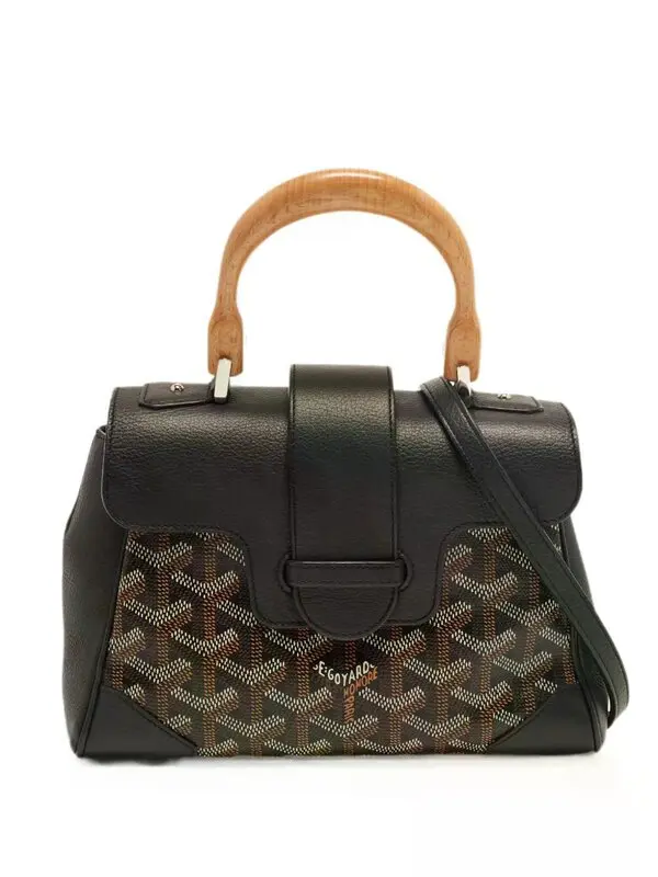 Goyard Mini Saigon Souple Satchel Bag - Black
