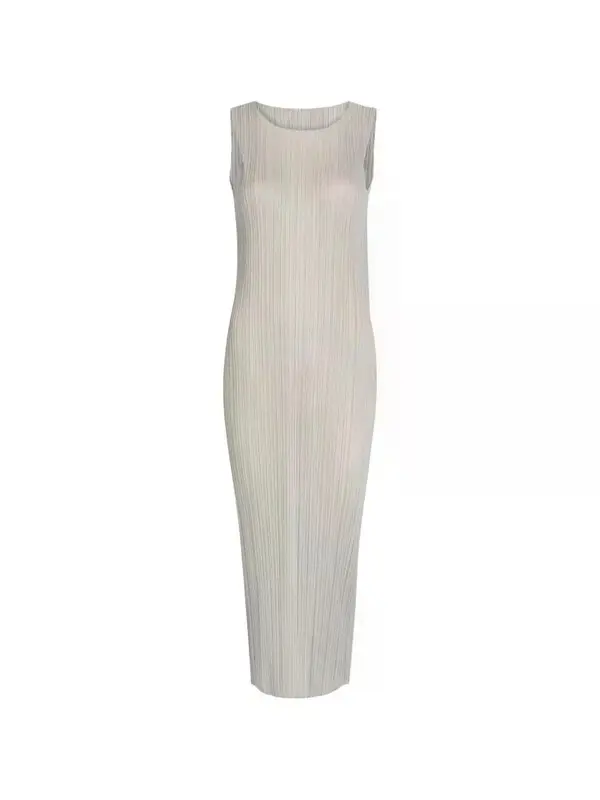 Issey Miyake Sleeveless Midi Dress
