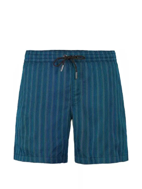 MOORER Geometric Print Swim Shorts