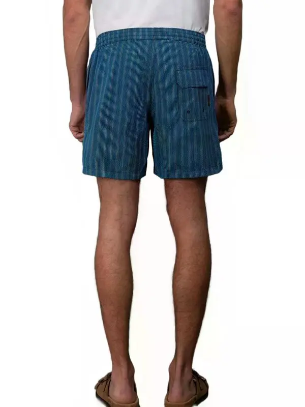 MOORER Geometric Print Swim Shorts