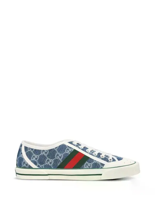 Gucci Gg Supreme Web Detail Sneakers