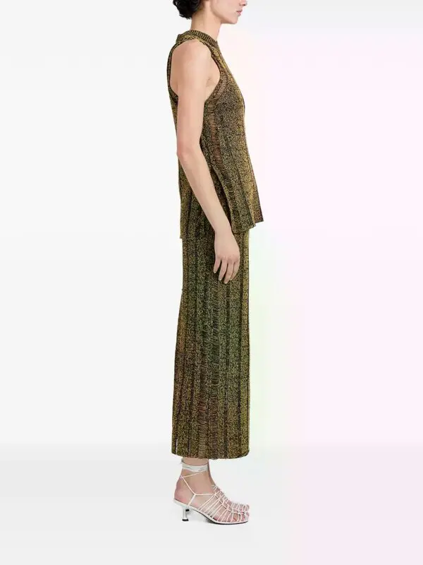 Proenza Schouler Maelle Drop Needle Tweed Top