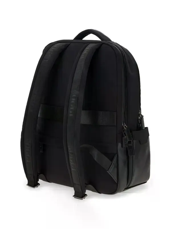 Boggi Milano Logo Patch Backpack