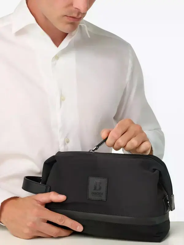 Boggi Milano Logo Handle Beauty Case