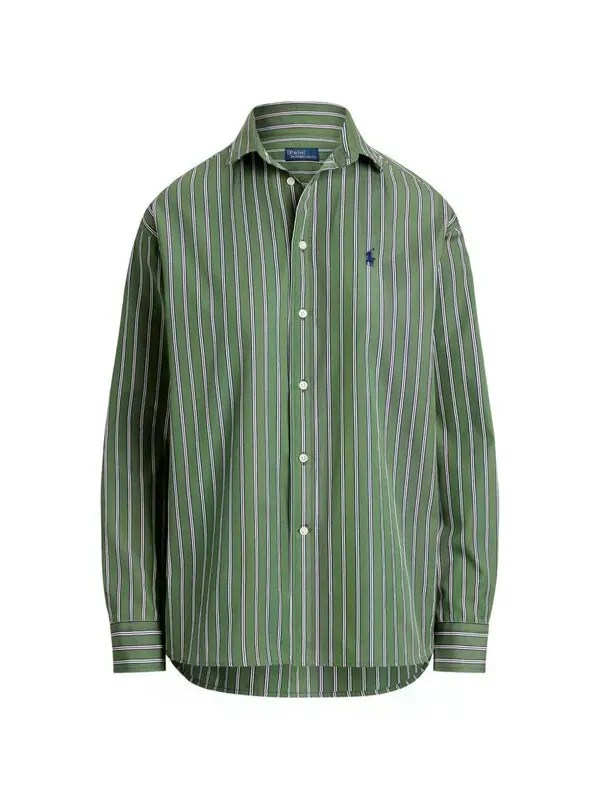 Polo Ralph Lauren Striped Cotton Shirt - Green