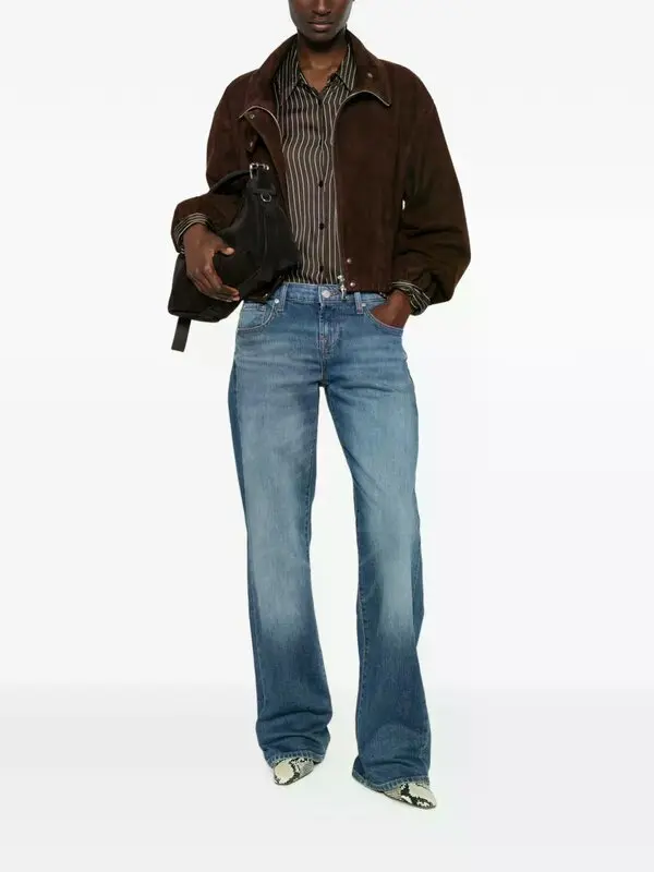 7 For All Mankind Faded Jeans