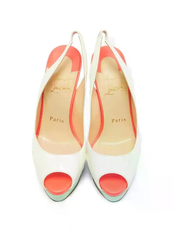 CHRISTIAN LOUBOUTIN Lady Peep Platform Sandals