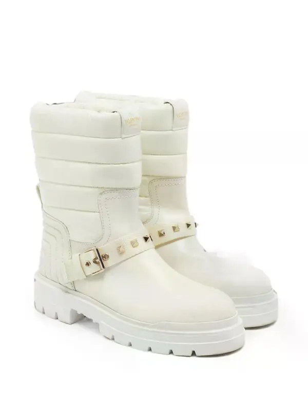 Valentino Garavani Rockstud Biker Boots